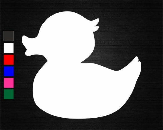Rubber Duck Vinyl Decal Sticker Wall Door Window Car Van Bike | Etsy