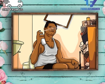 Friday Toilet Scene - Etsy