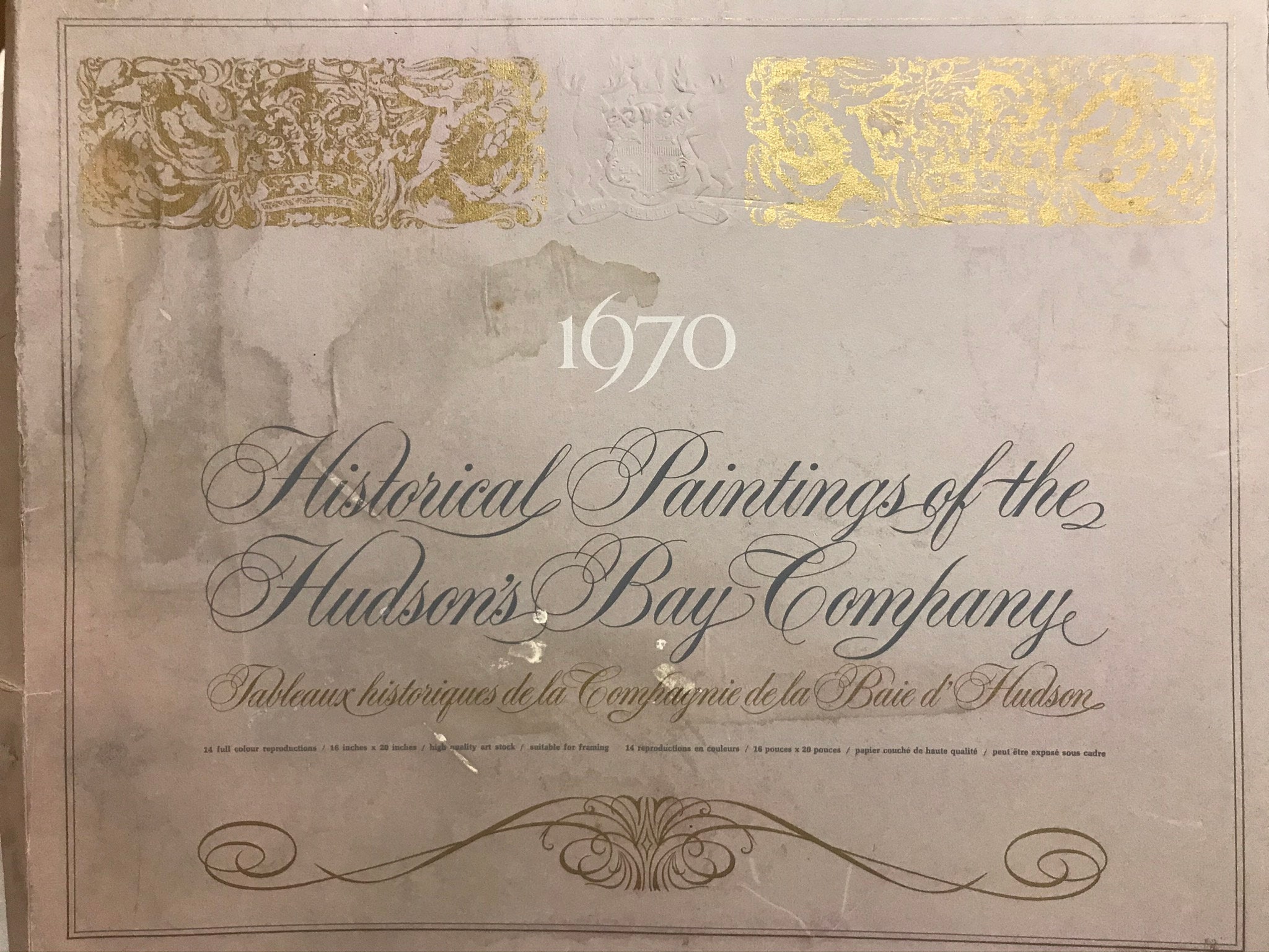 Historical Paintings of the Hudson's Bay Company Complete Set of 14 ...