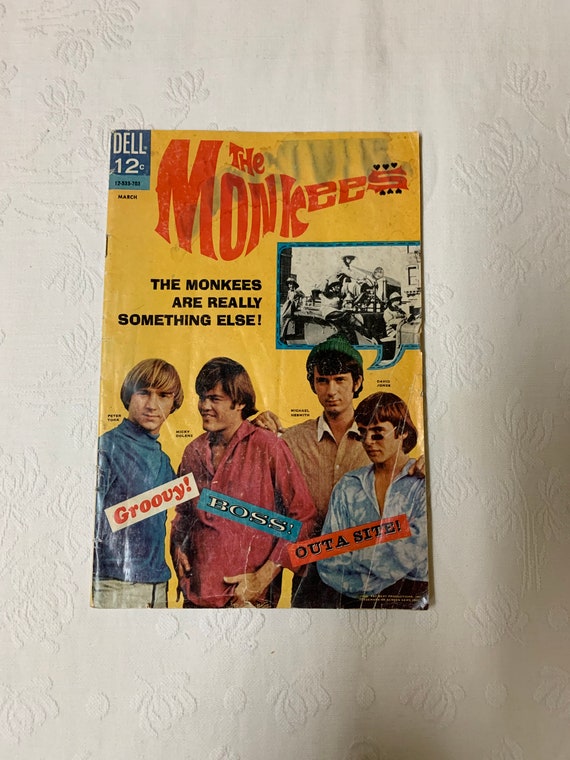 The Monkees 1967 comic book | Etsy