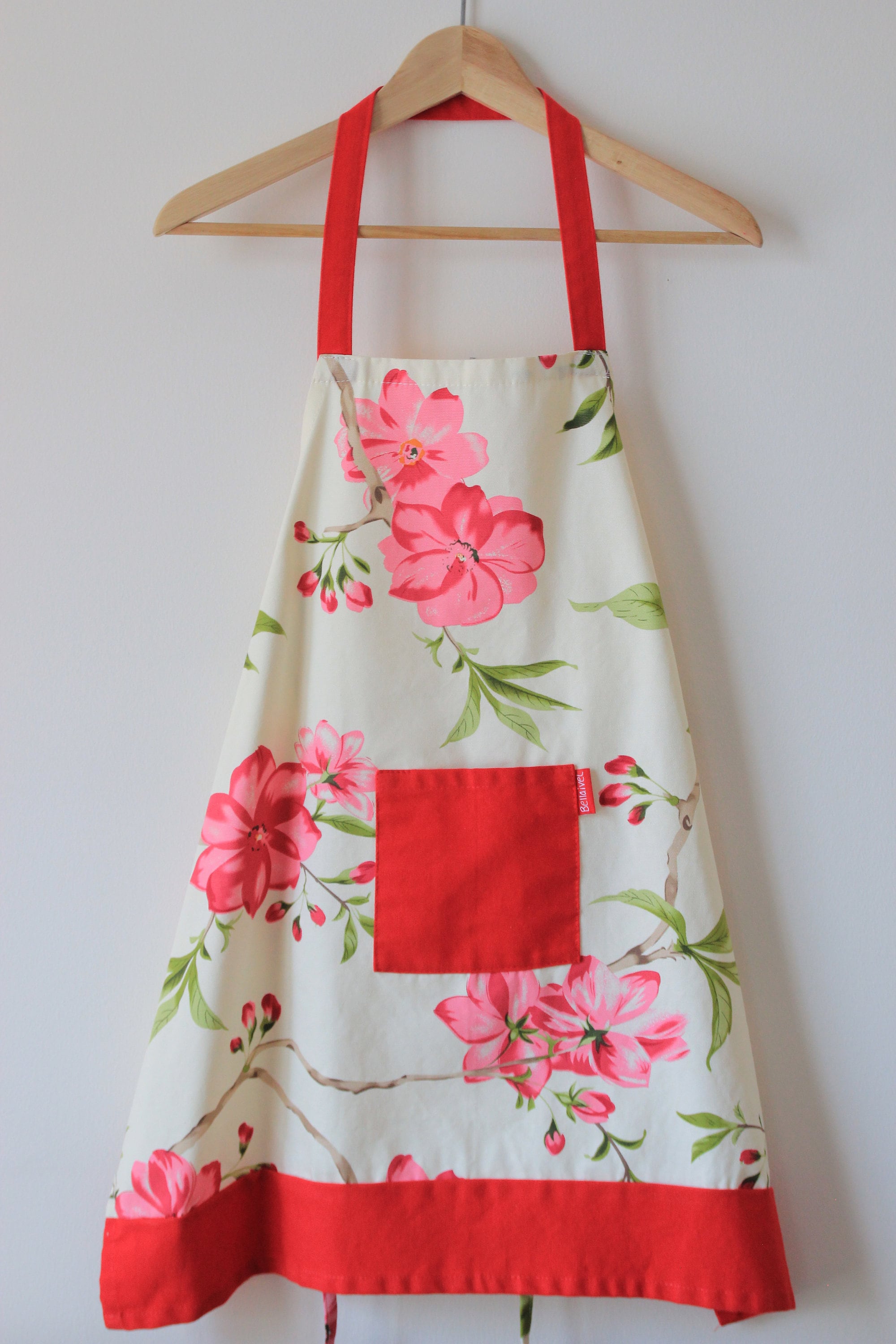 Women's 100% Cotton Canvas Floral Flowers Apron Great Gift Idea - Etsy