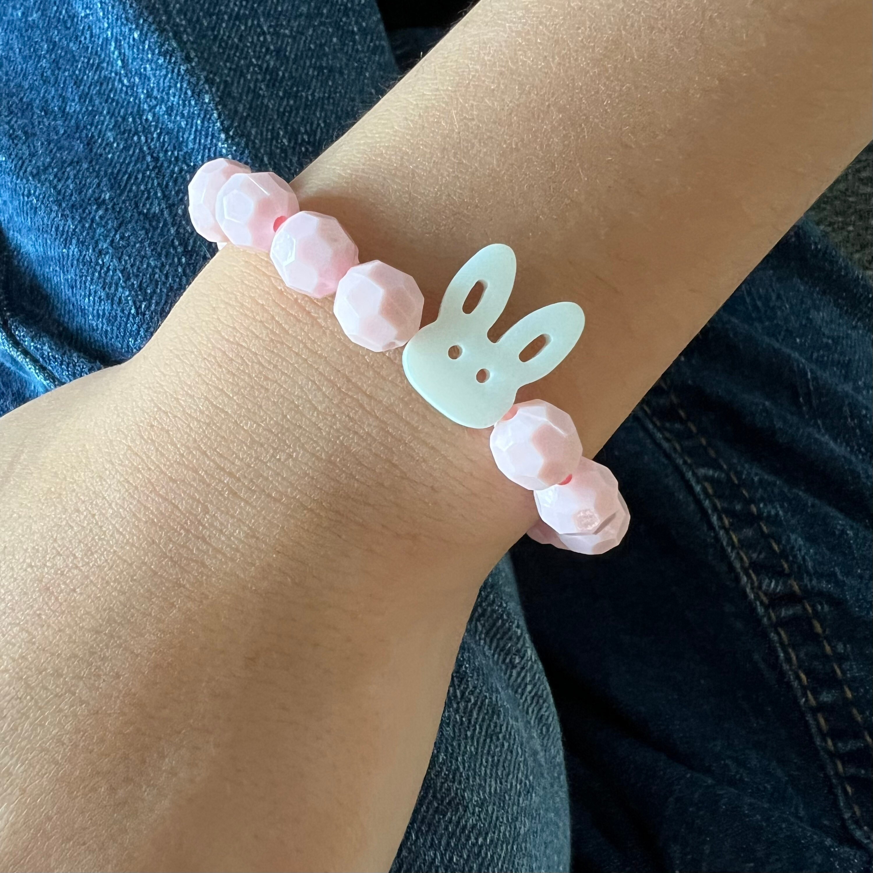 Bunny Bracelet, Easter Bracelet for Toddlers, Easter Basket Stuffers ...