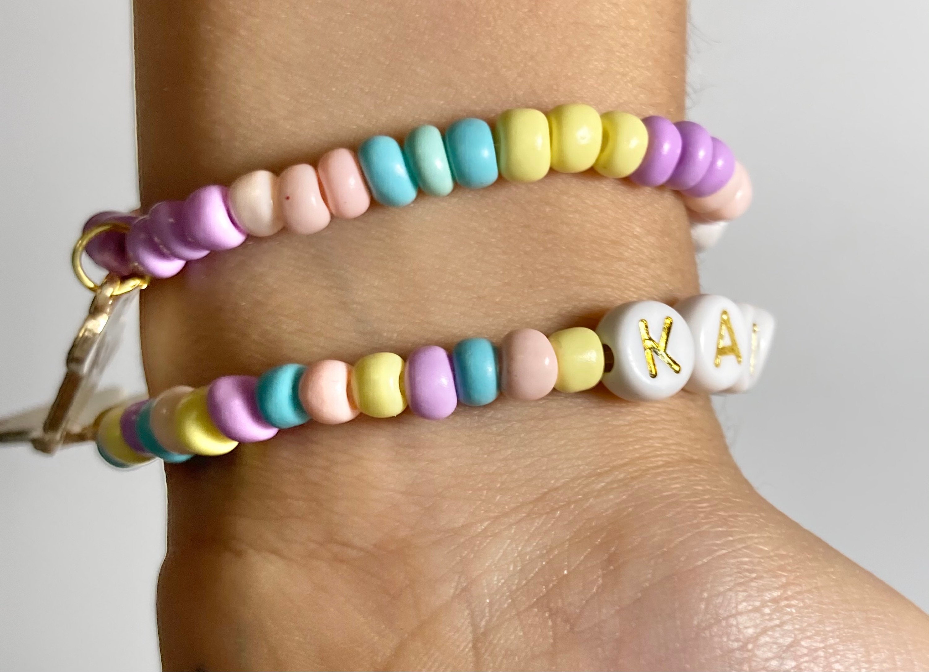 Personalized Easter Bracelet Kids Easter Jewelry Easter | Etsy