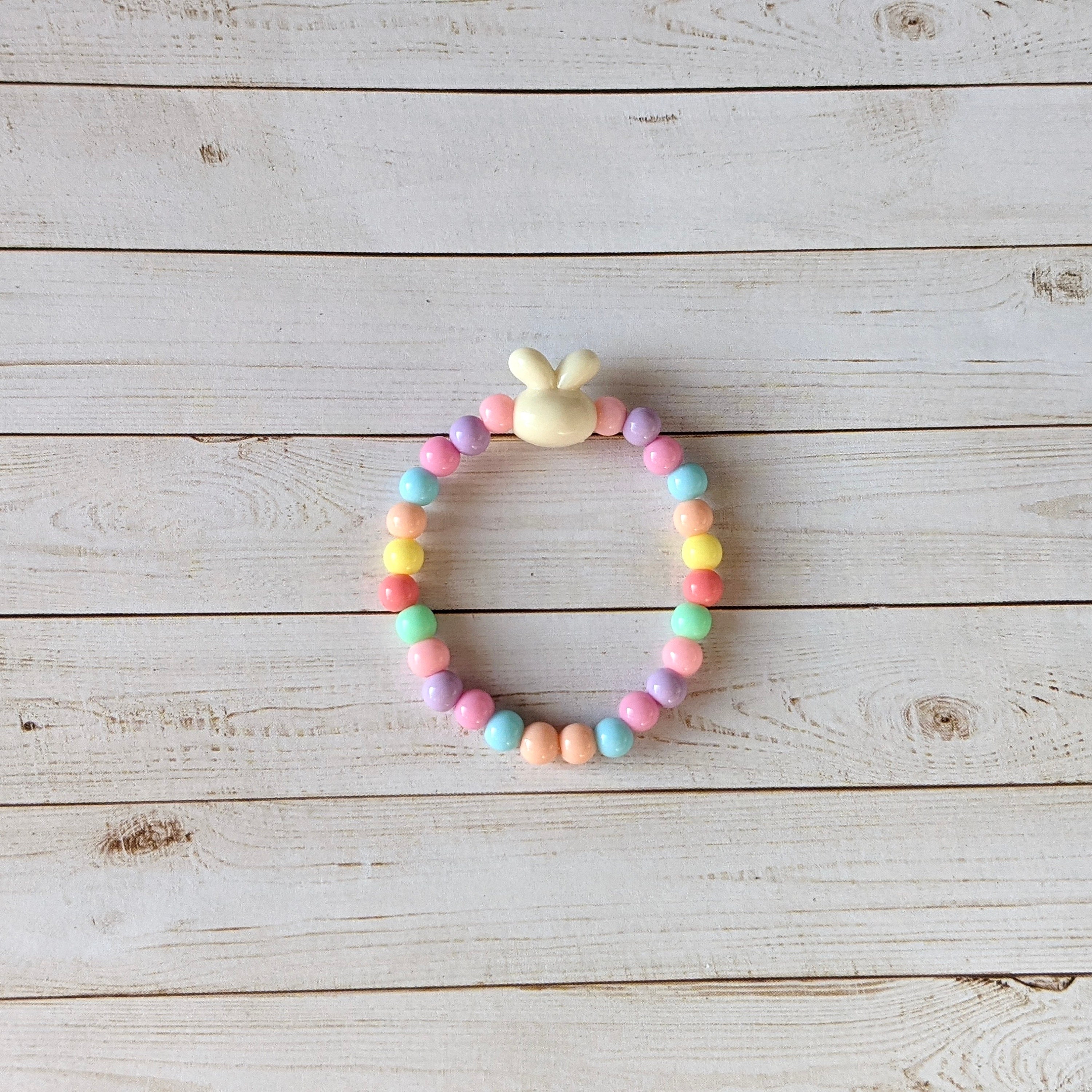 Kids Bunny Bracelet, Easter Jewelry for Kids, Bunny Jewelry, Easter ...