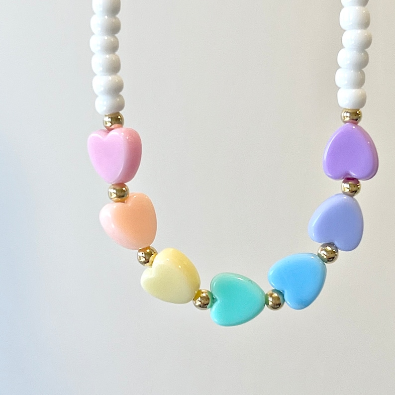 Girls Necklace Beaded Necklace Toddler Jewelry Little Girls - Etsy