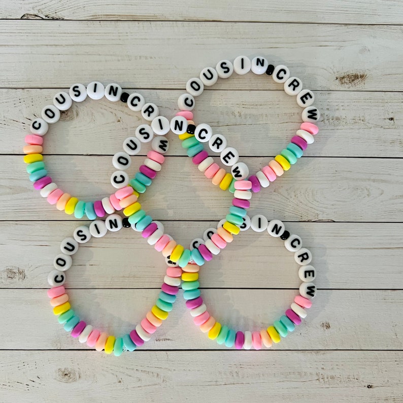 Cousins Bracelet, Personalized Bracelet, Gift Idea for Cousins, Custom ...