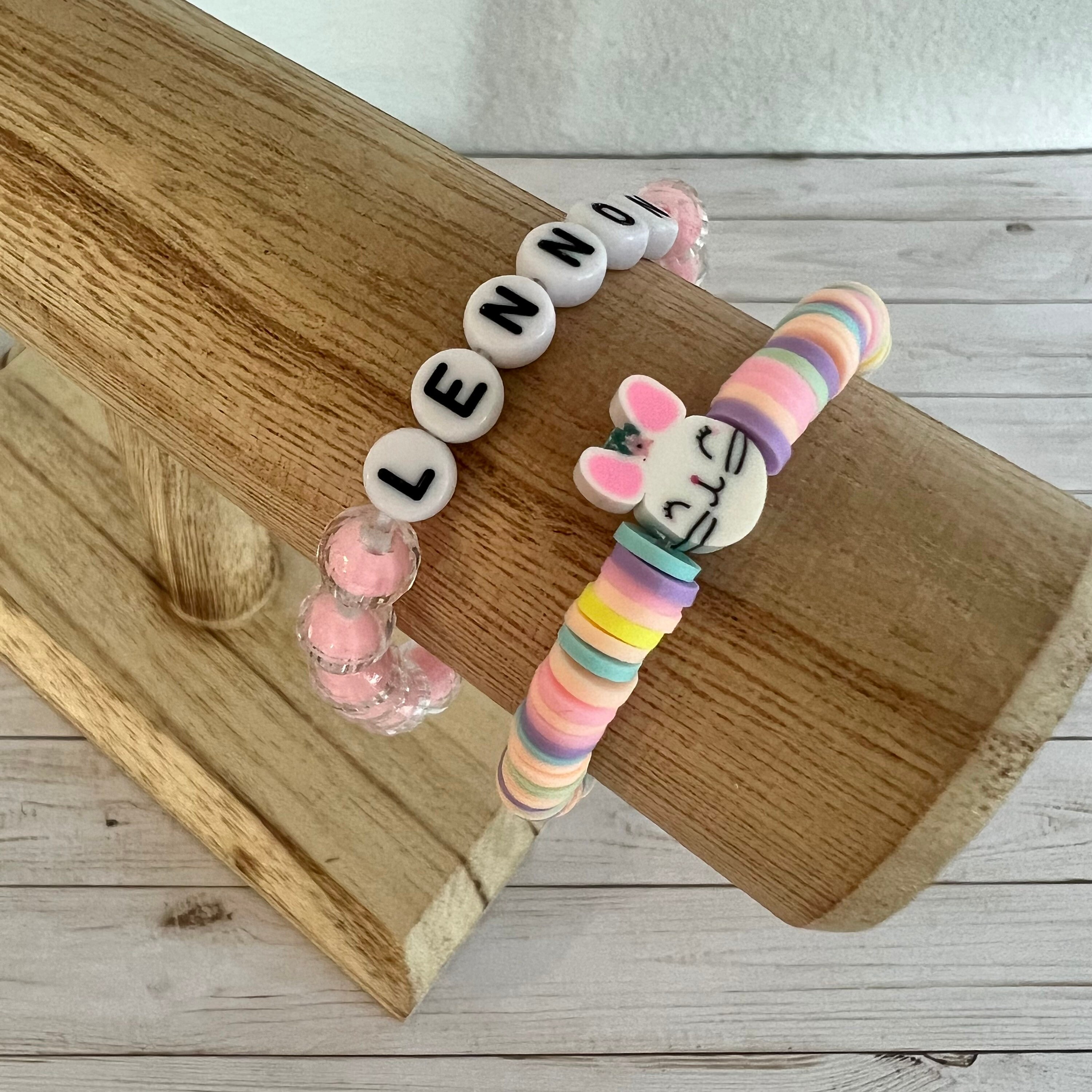 DIY Easter Bracelet Kit, Easter Basket Stuffer, Make Your Own Bracelet ...