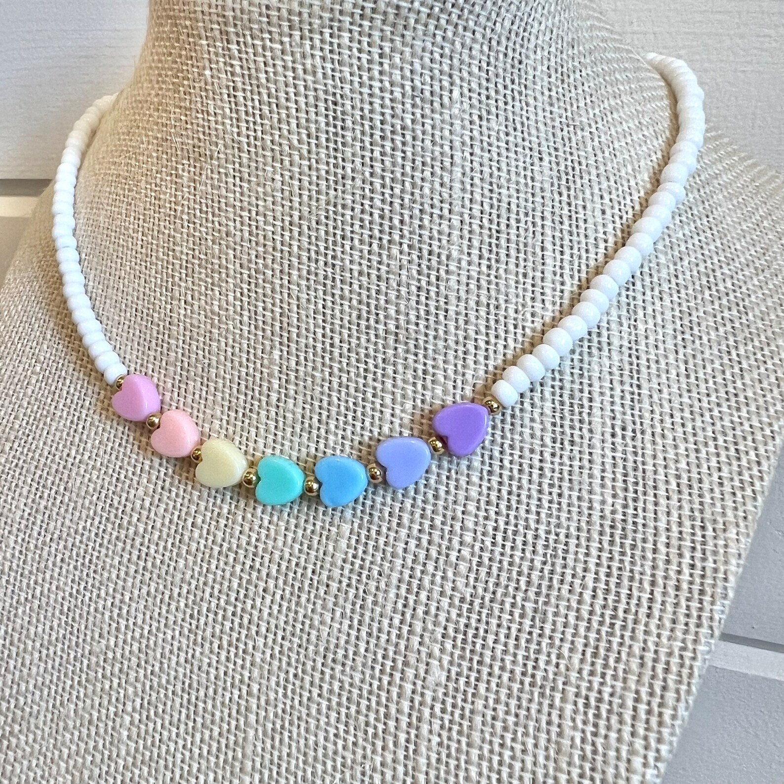 Girls Necklace Beaded Necklace Toddler Jewelry Little Girls - Etsy