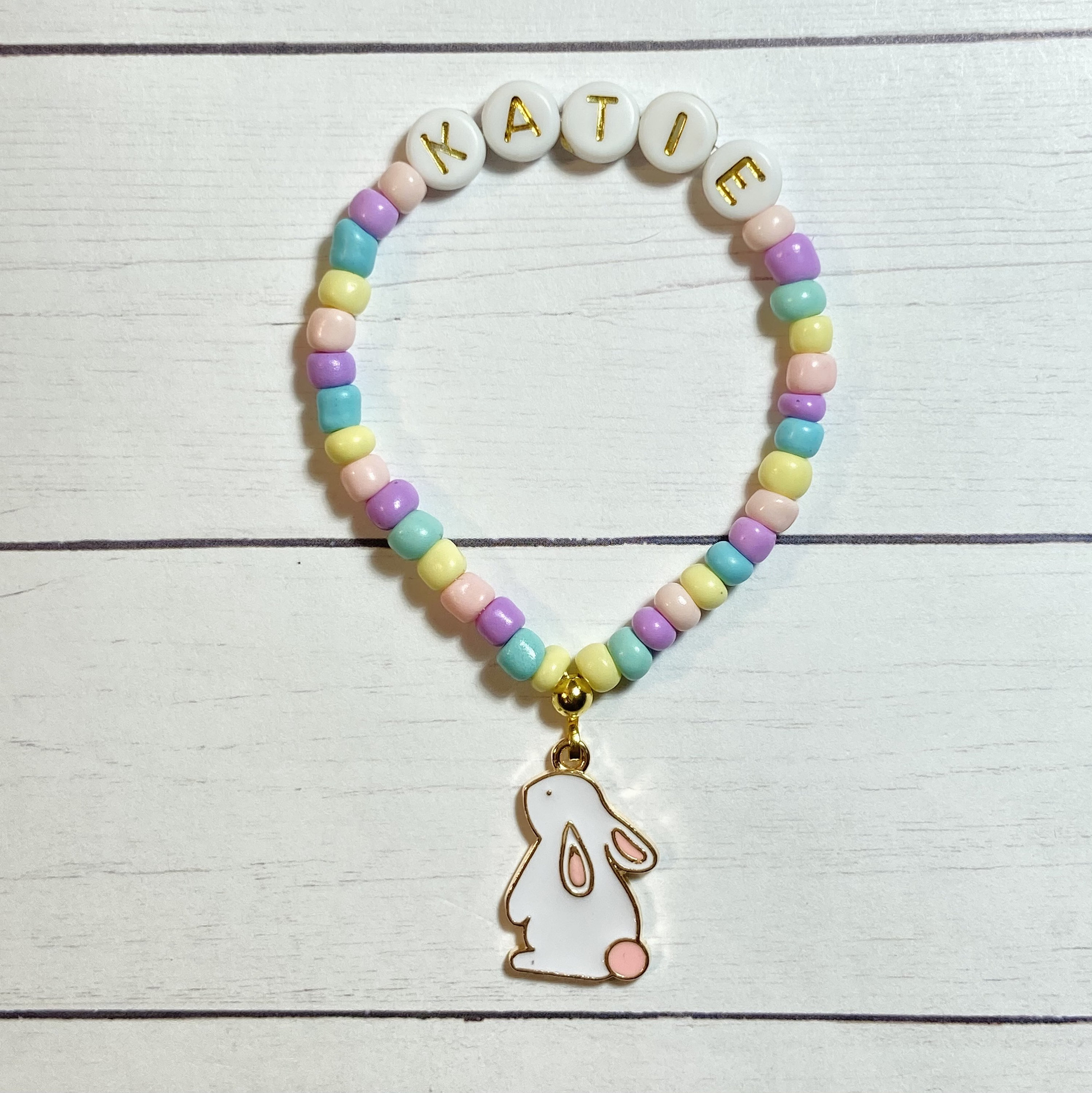 Personalized Easter Bracelet Kids Easter Jewelry Easter - Etsy Australia