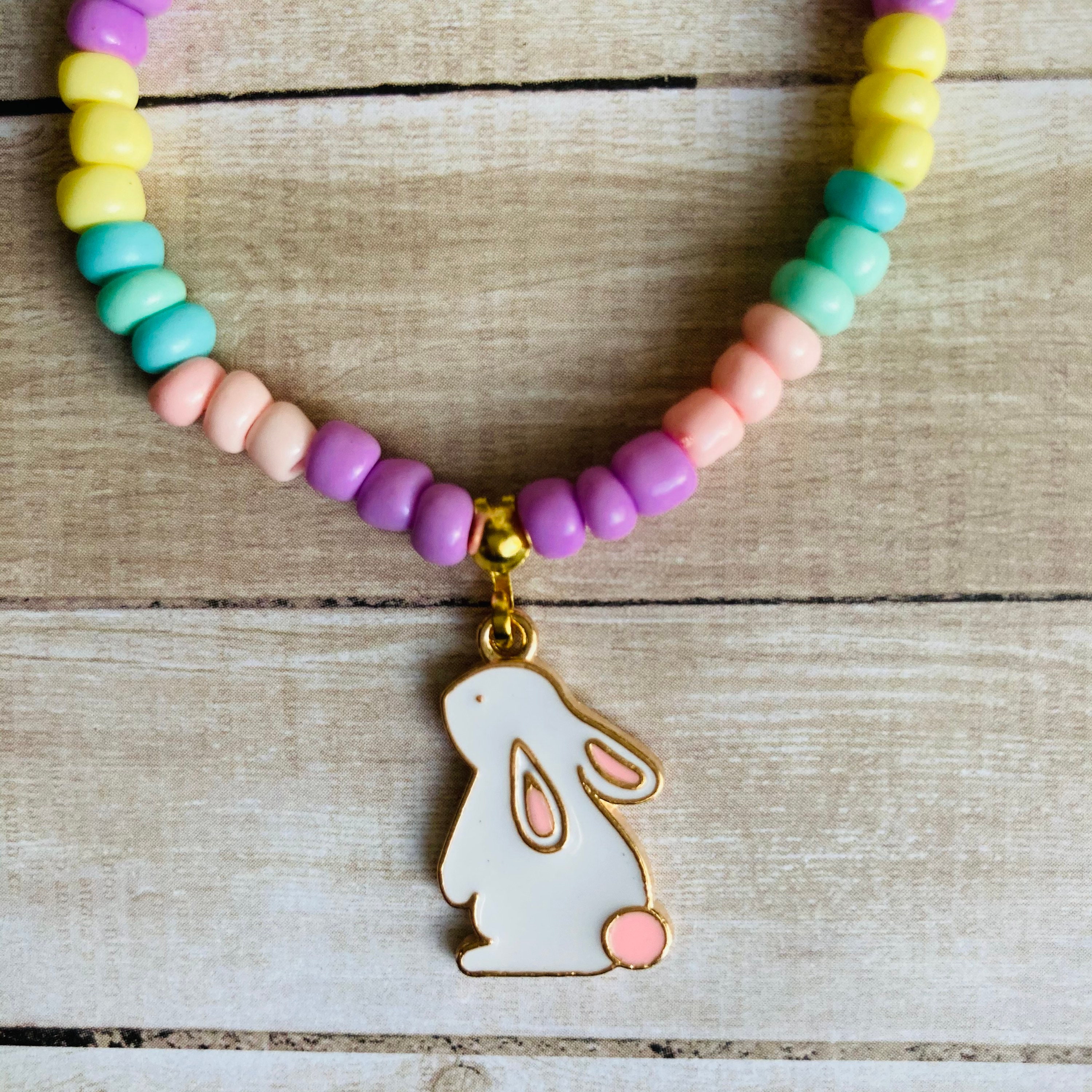 Personalized Easter Bracelet Kids Easter Jewelry Easter | Etsy