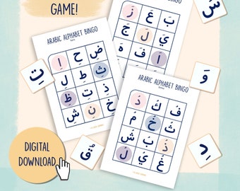 Arabic Bingo - Etsy