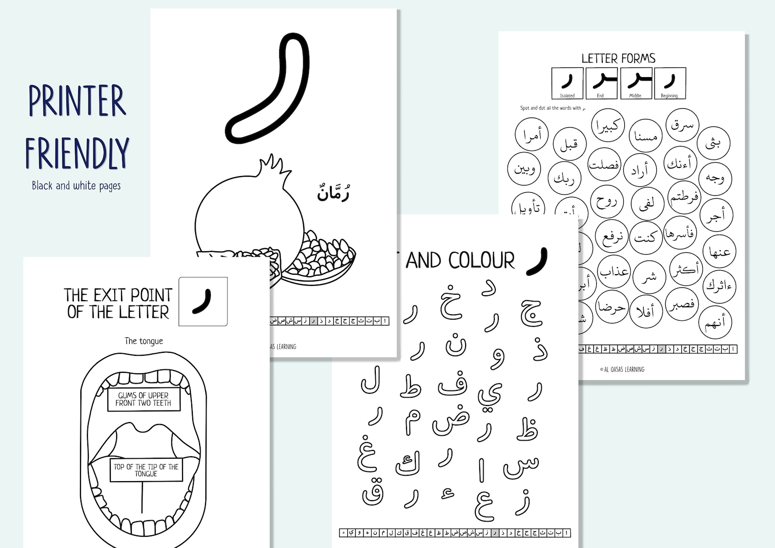 The Arabic Alphabet for Kids - A Hands-on and Fun Arabic Alphabet ...