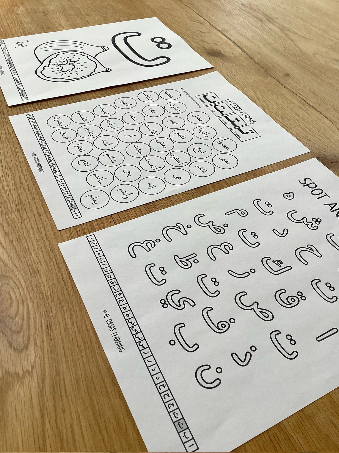 The Arabic Alphabet for Kids A Hands-on and Fun Arabic - Etsy