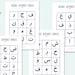 Arabic Letters Bingo Game for Children to Help Learn the Arabic Short ...