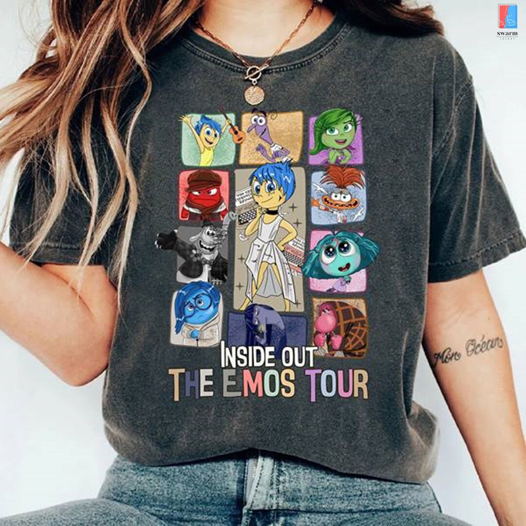 Inside Out the Emos Tour Shirt, Inside Out Tour Shirt, Inside Out Joy ...