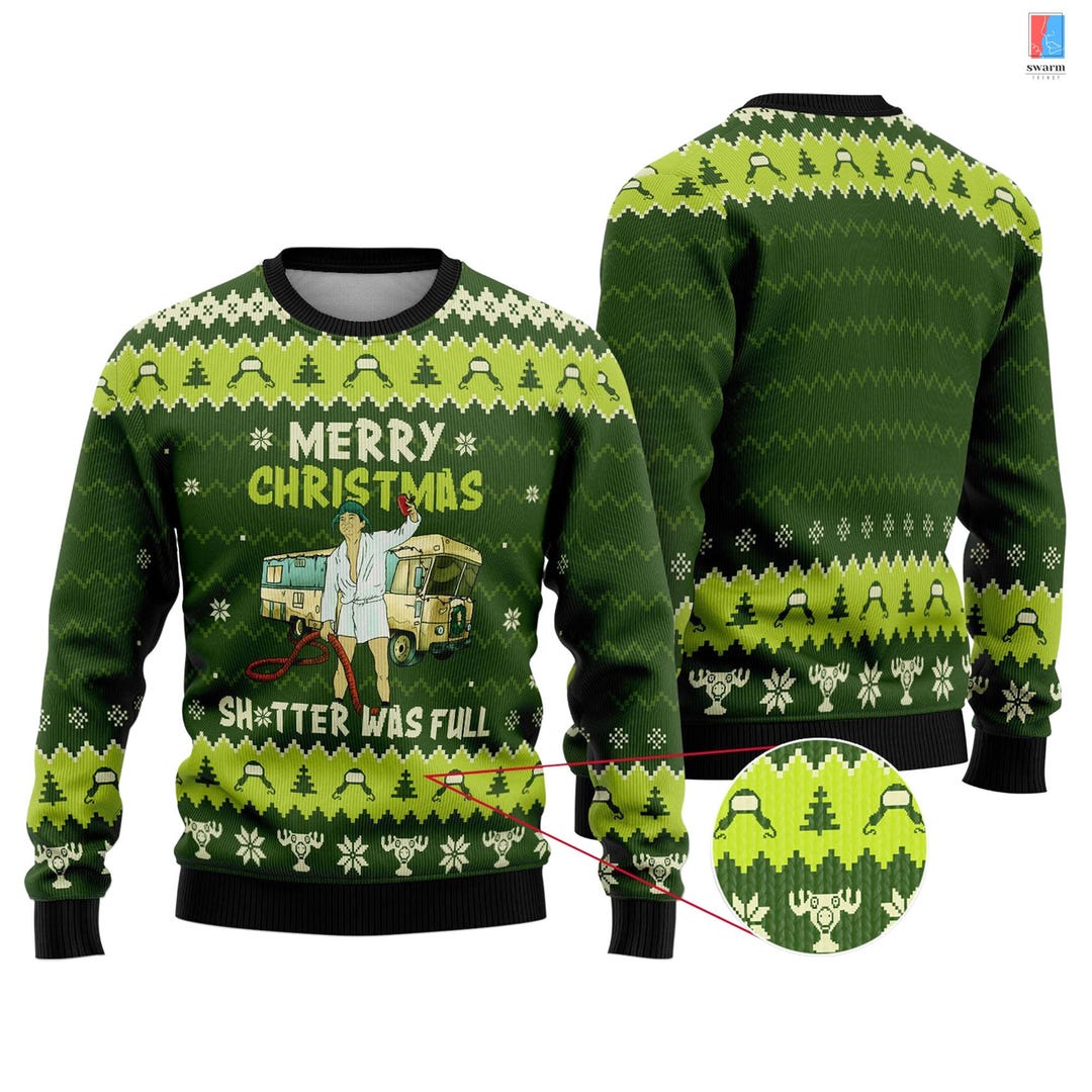 National Lampoon's Christmas Vacation Ugly Sweater, Cousin Eddie ...