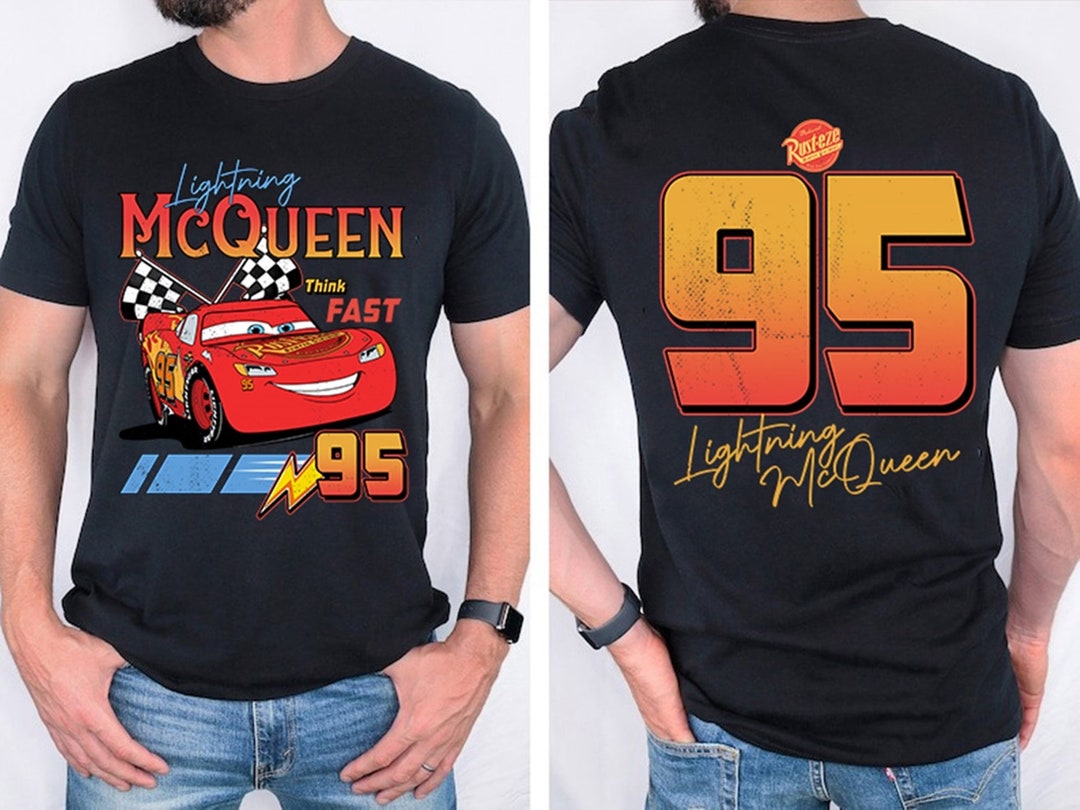 Disneyland Cars 95 Shirt, Lightning Mcqueen Shirt, Pixar Cars Shirt ...