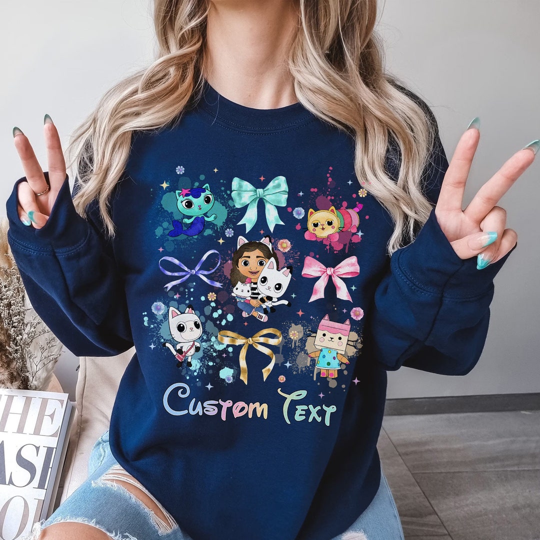 Personalized Disneyland Gabbys Dollhouse Coquette Shirt, Disneyworld ...
