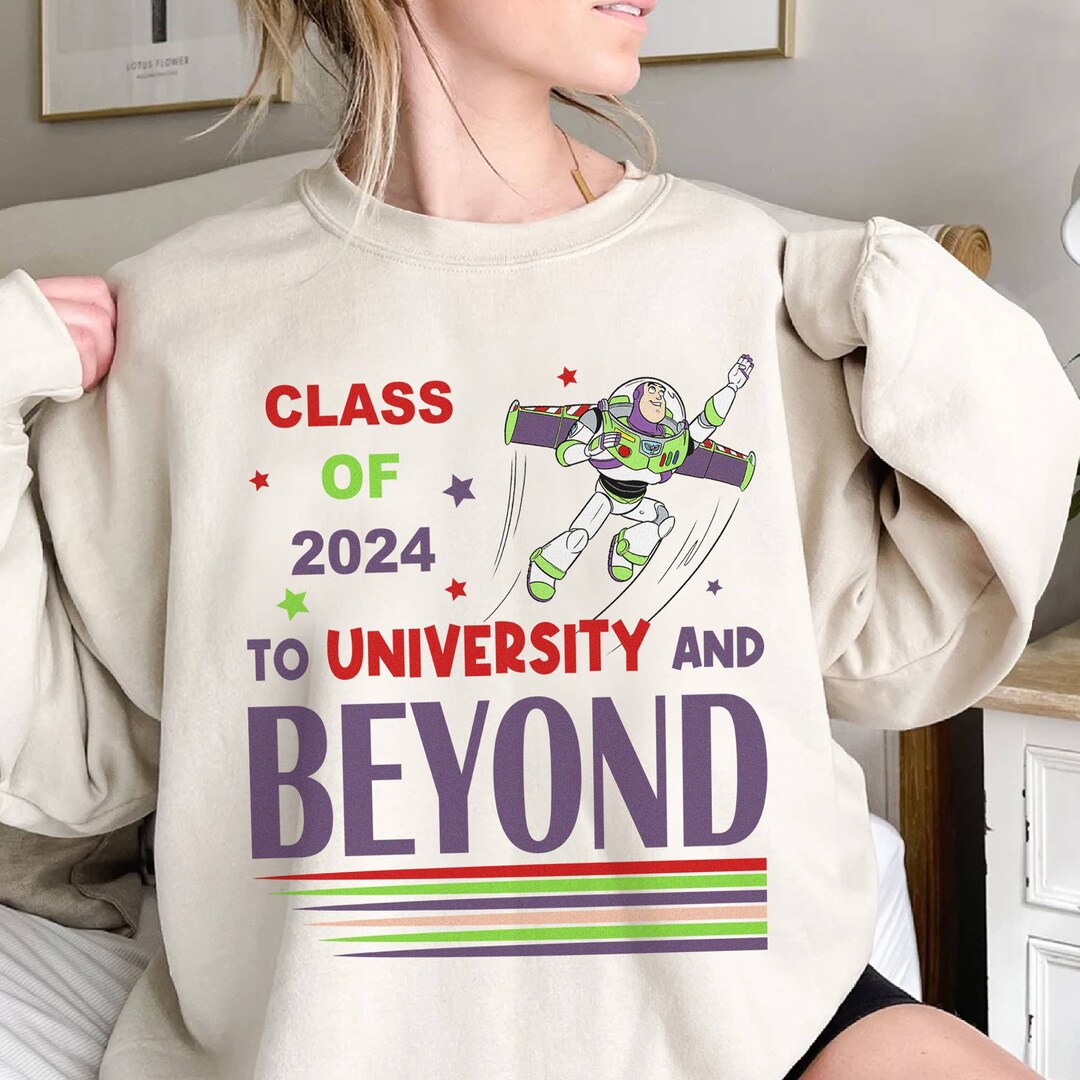 Buzz Lightyear Graduation to University and Beyond Shirt, Toy Story ...