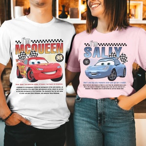 Disneyland Cars Sally Shirt, Light Mcqueen Shirt, Pixar Car Shirt ...