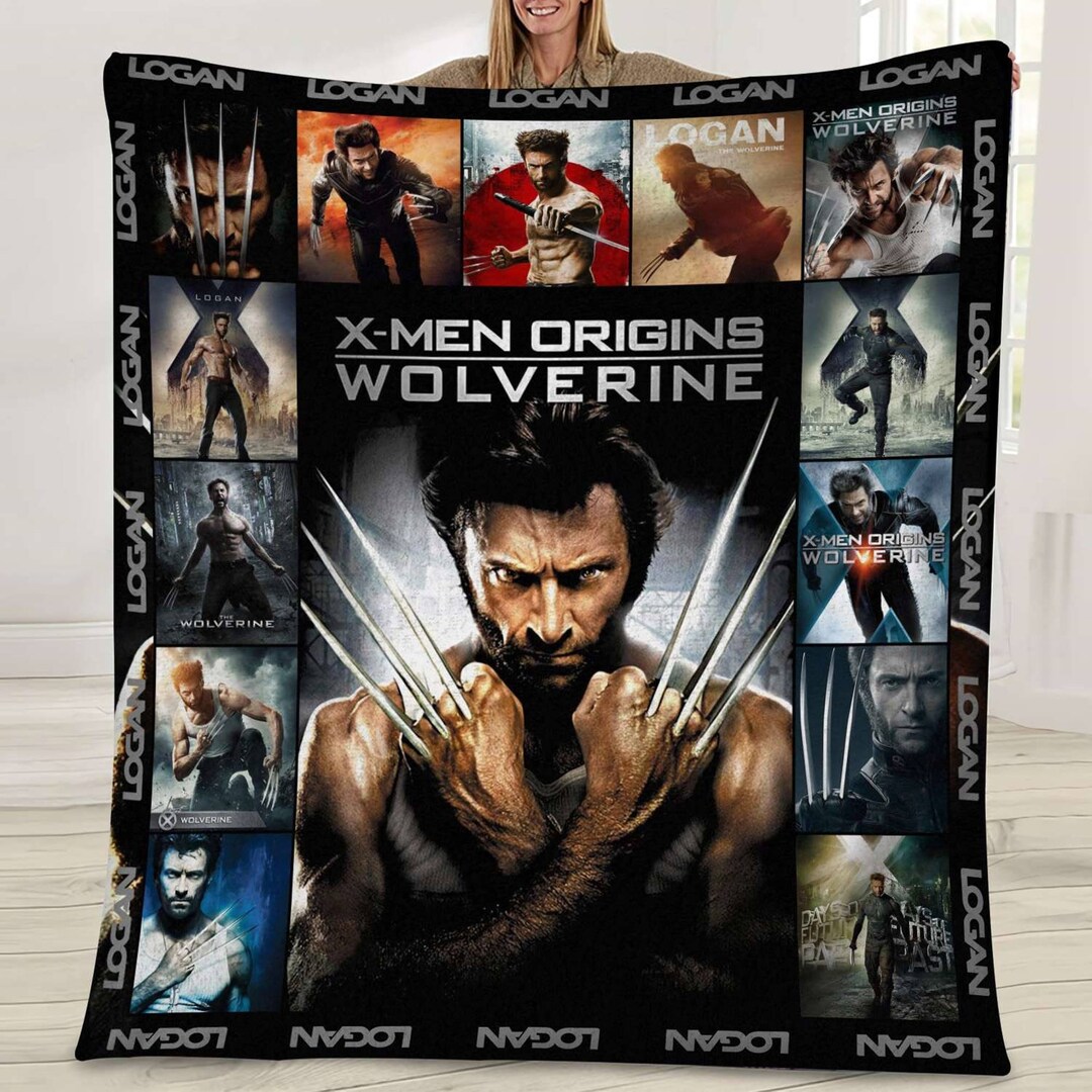 X-men Wolverine Blanket Marvel Animation's X-men Superhero X-men ...