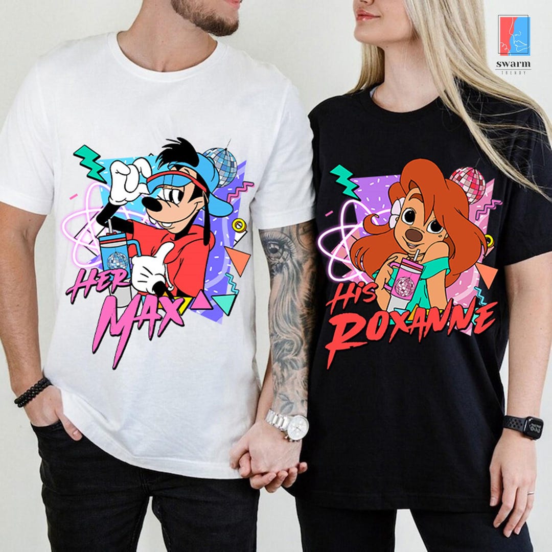 Her Max and His Roxanne Couple Valentine Shirt Max and Roxanne Couple ...
