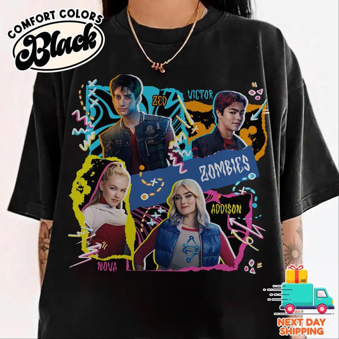 Comfort Colors Addison Zombies 4 Dawn of the Vampires Shirt, Disneyland ...