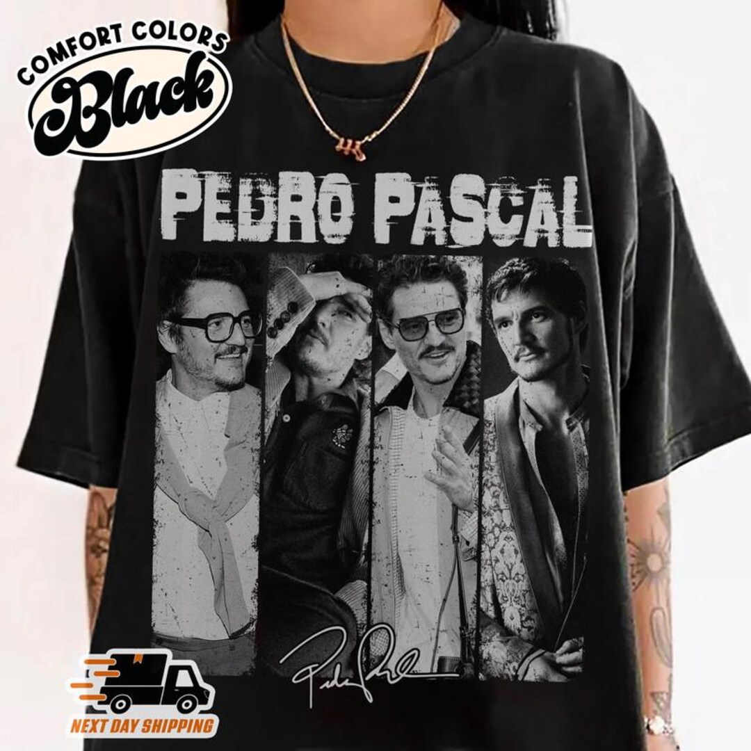 Comfort Colors® Pedro Pascal Retro Shirt, but Daddy I Love Him Pedro ...