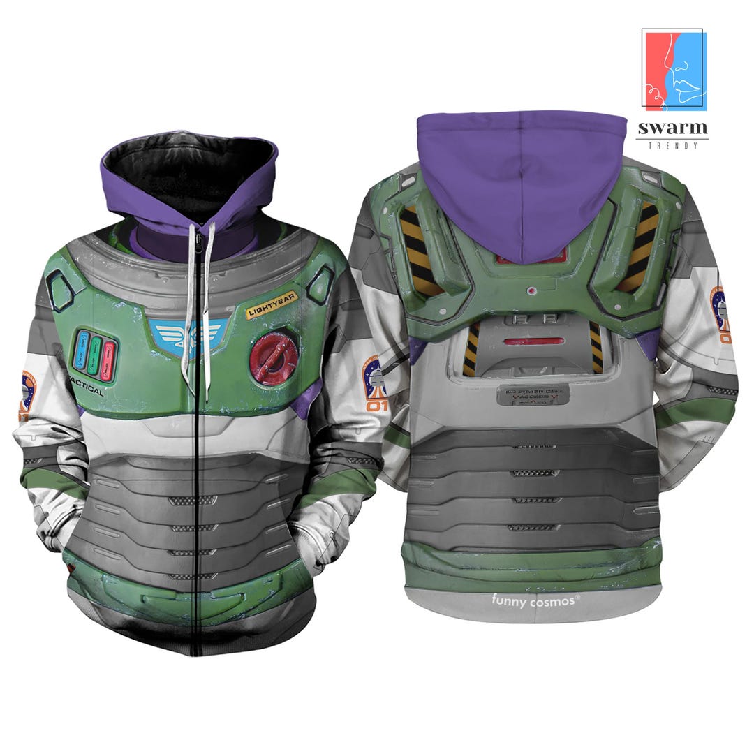 Toy Story Buzz Lightyear Full Over Print Hoodie | Buzz Lightyear ...