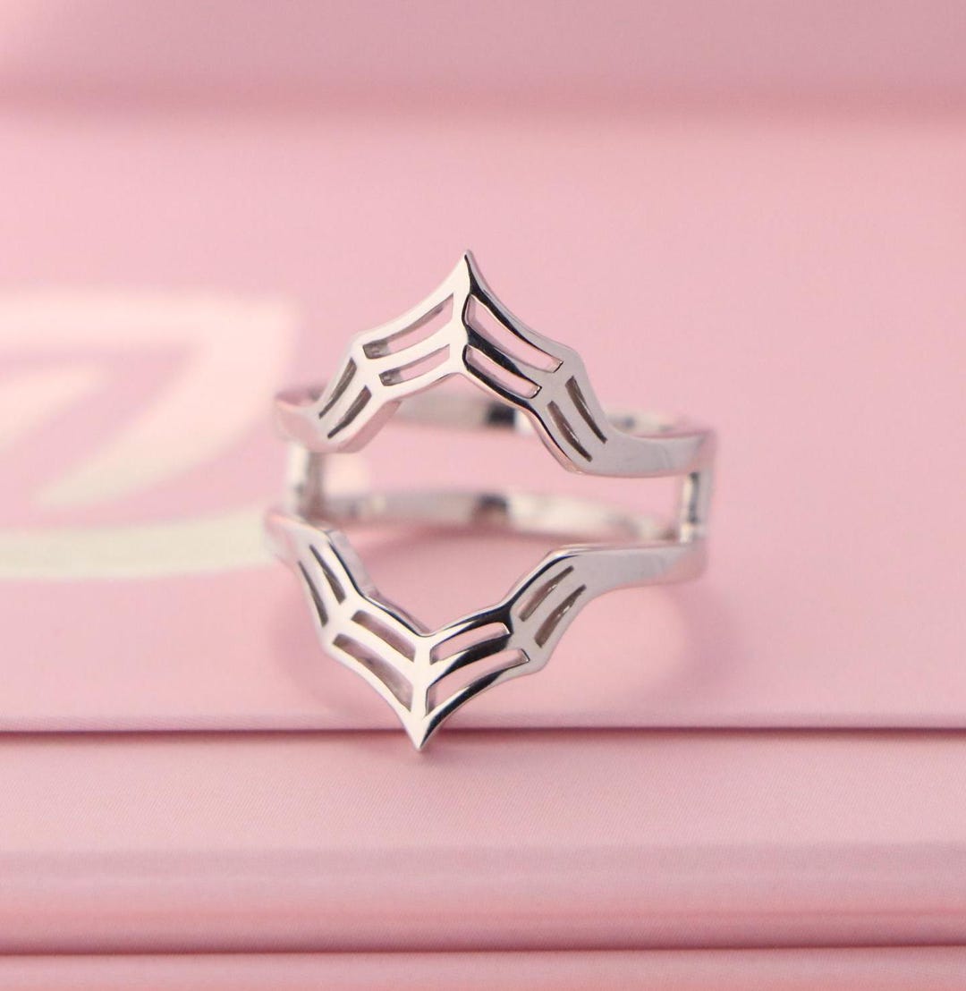 Spider Web Stackable Ring Guard, Spider Jewelry Spooky Web Enhancer ...