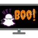 Halloween Desktop Wallpaper: Hey Boo! - Etsy