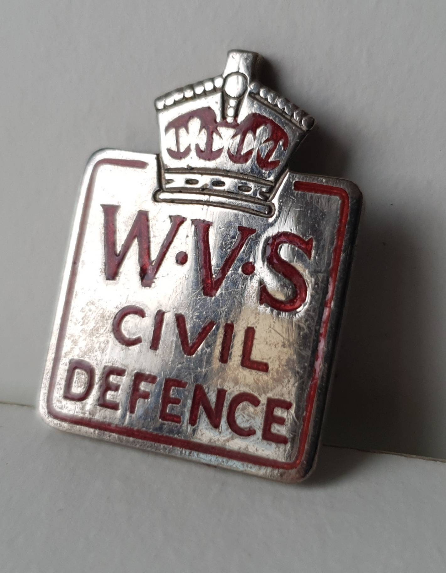 WW2 Womens Voluntary Service WVS Civil Defence Badge World War - Etsy UK