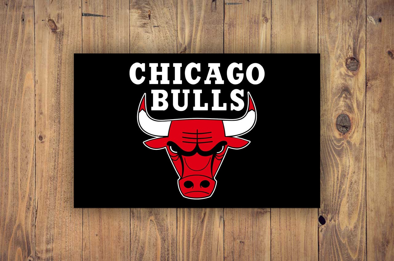 Chicago Bulls Area Rug Basketball Lover Gift Kids Room Decor - Etsy