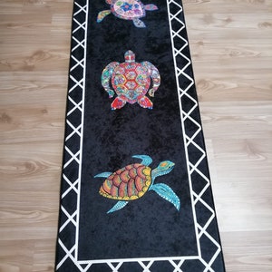 Tortoise Turtle Non-slip Washable Kitchen Rug Mat - Etsy