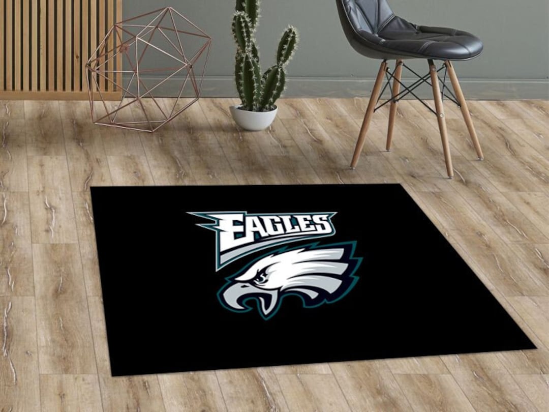 Philadelphia Eagles Area Rug Football Lover Gift Kids Room Decor Floor ...