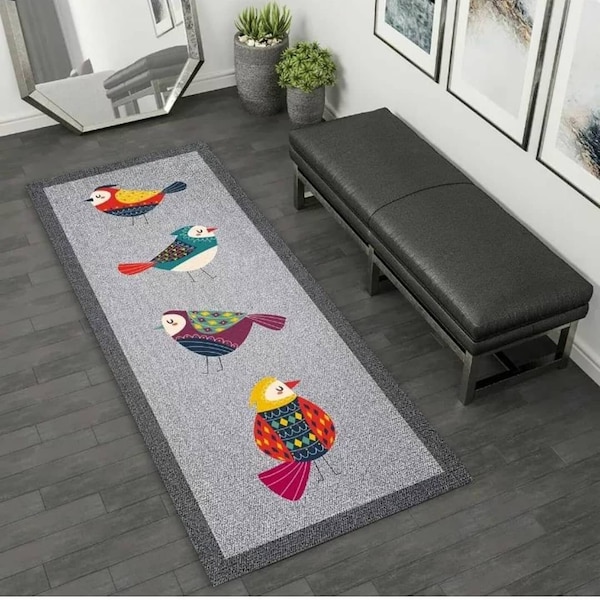 Bird Runner Rug - Etsy