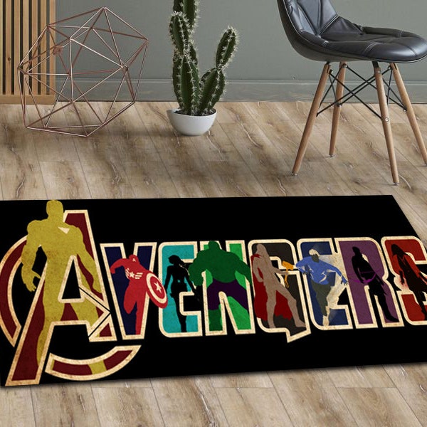 Avengers Rug - Etsy