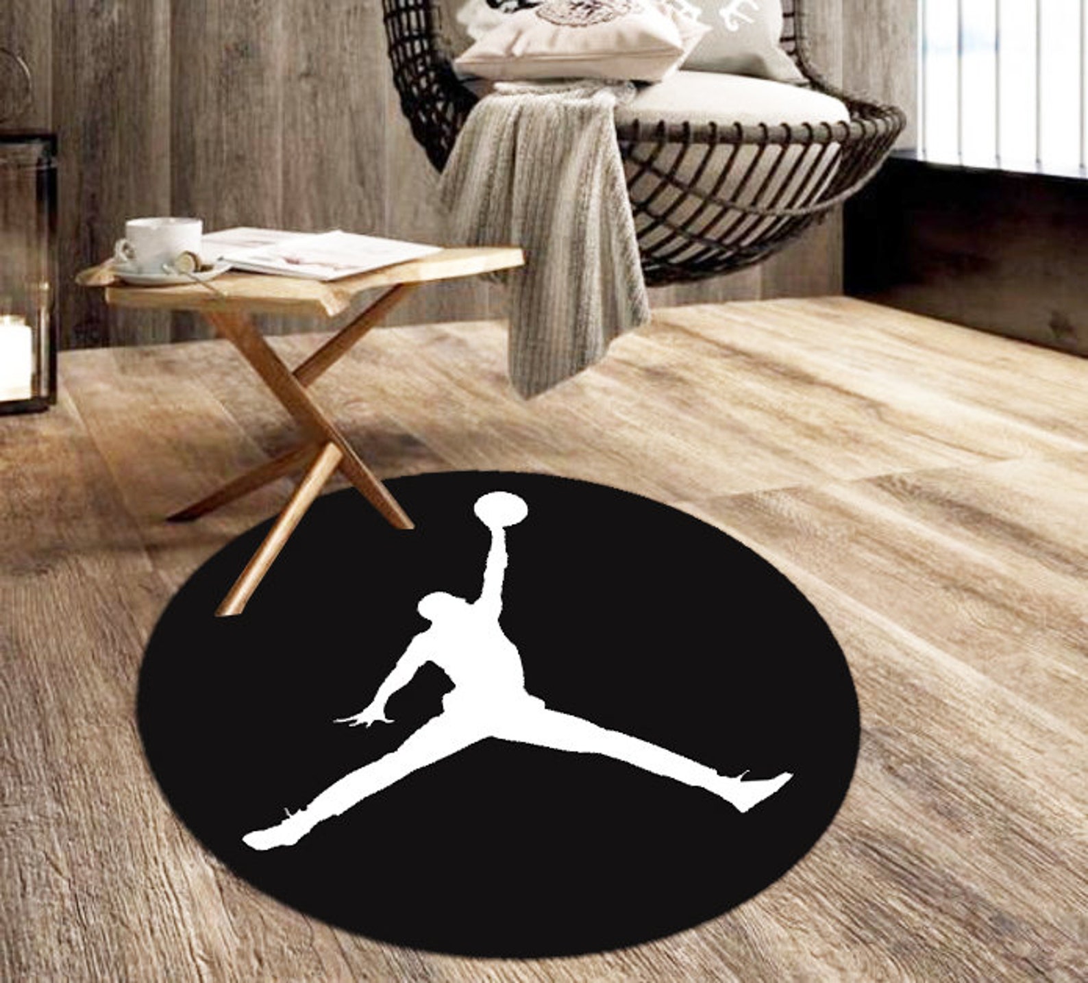 Air Jordan Lover Gift Basketball Rug Kids Room Decor Mat - Etsy