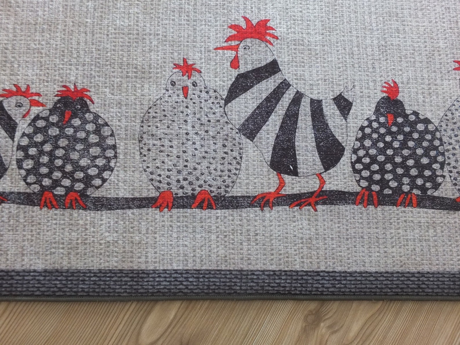 Chicken Kitchen Dining Room Runner Rug / Mat Non-skid Machine - Etsy