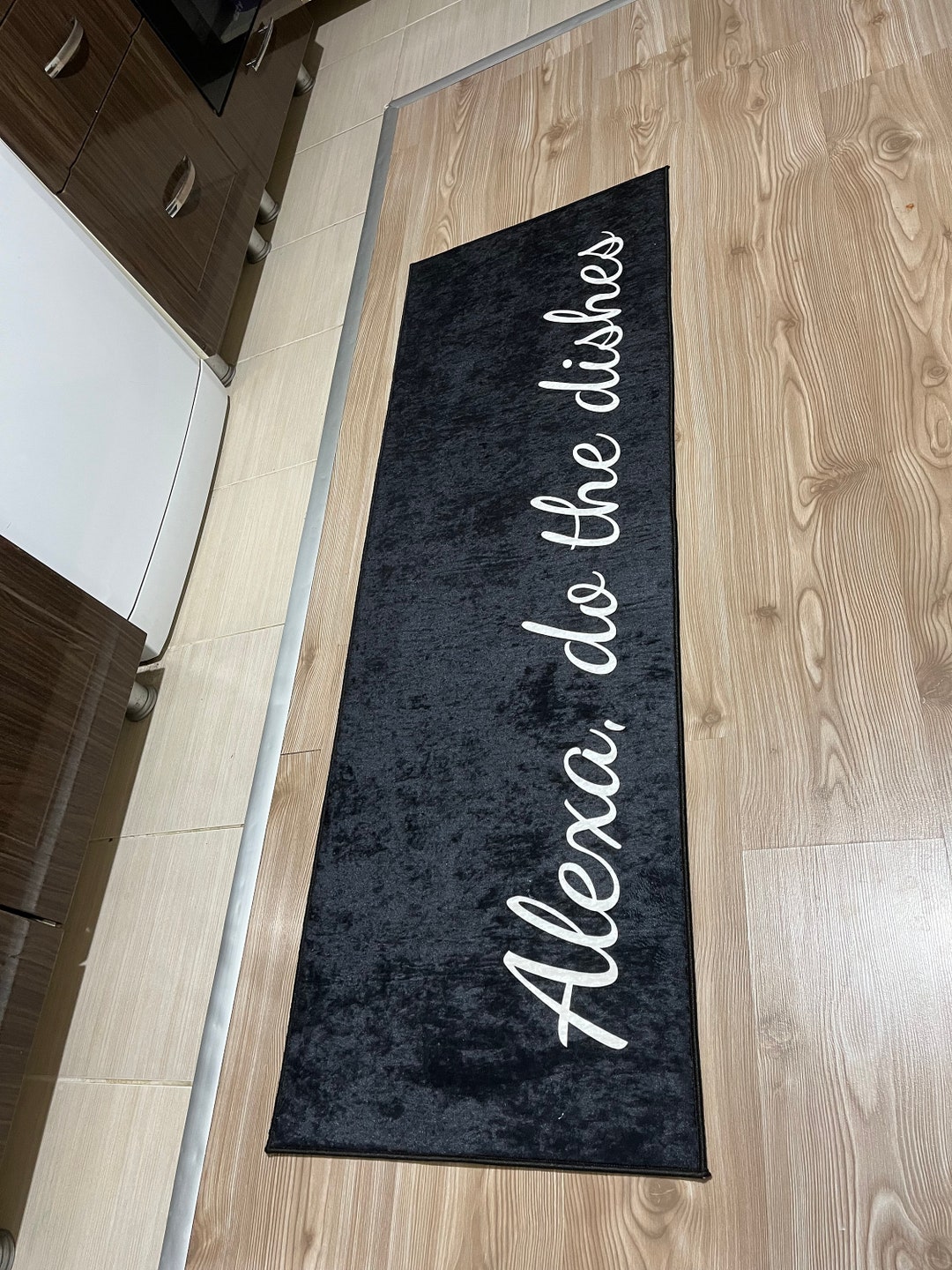 Alexa Do the Dishes Kitchen Decor Rug Area Mat Non Slip - Etsy