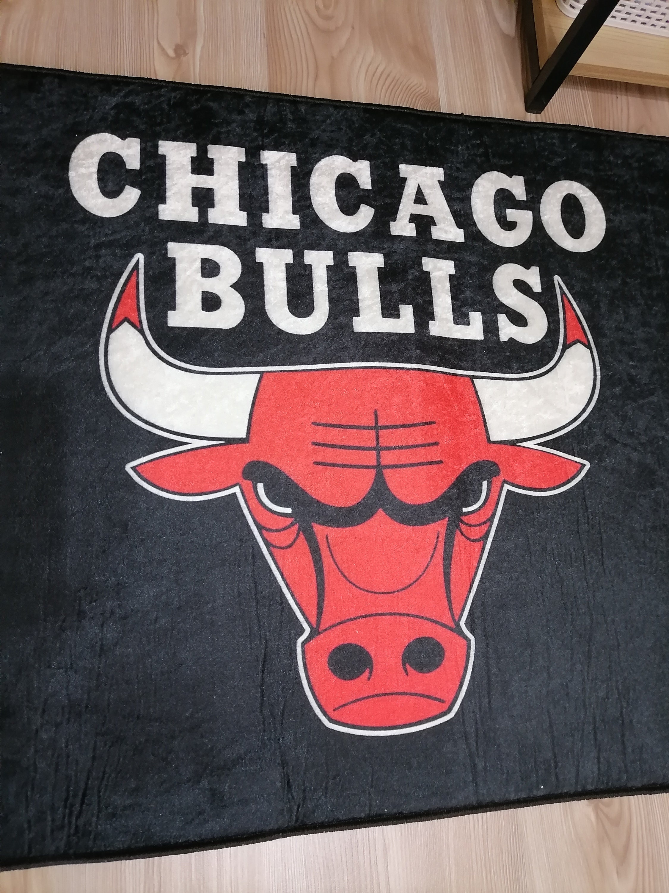 Chicago Bulls Area Rug Basketball Lover Gift Kids Room Decor - Etsy