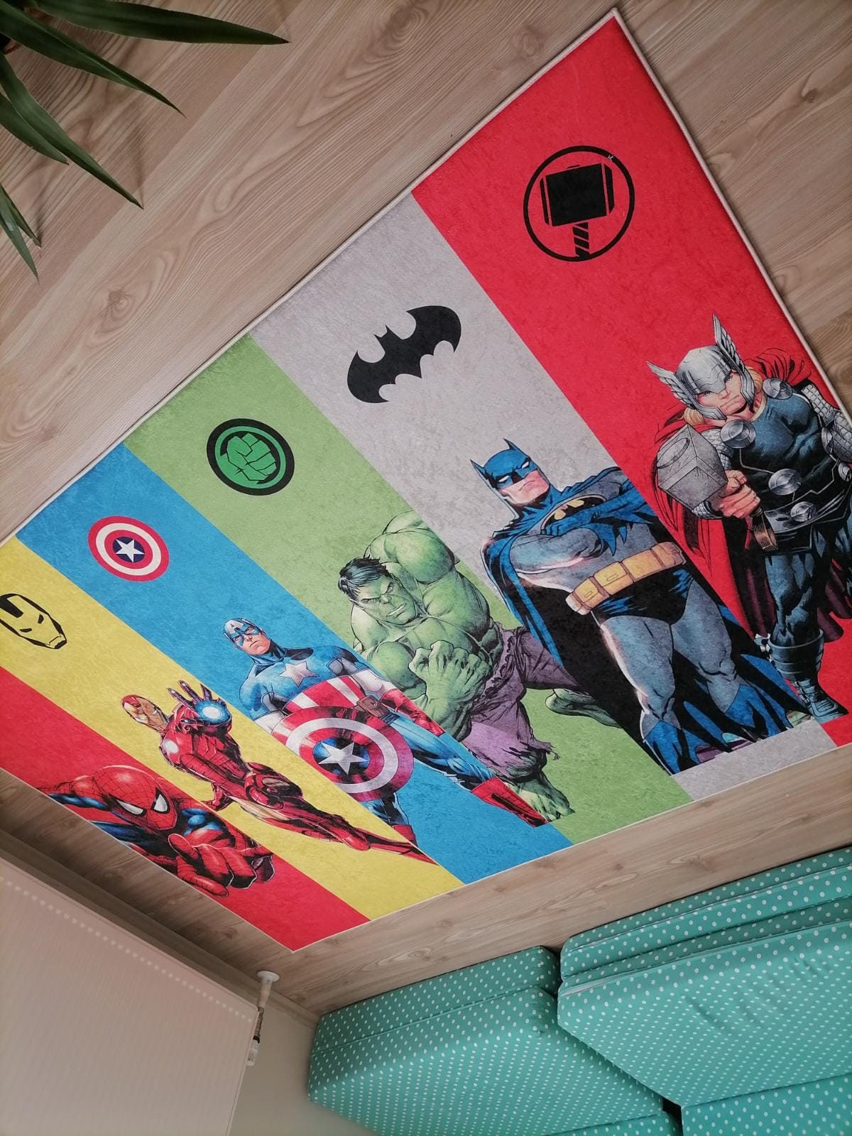 Marvel Avengers Super Heroes Decor Kids Room Rug Gift | Etsy