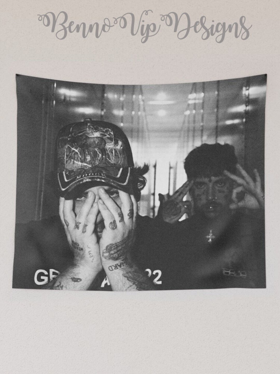 Suicideboys Scrim and Ruby Wall Tapestry , Suicide Boys Hip Hop ...