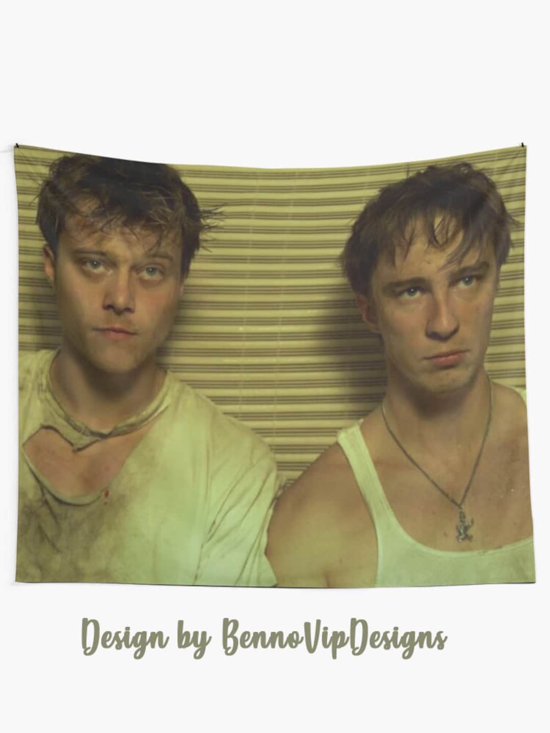 Rudy Pankow and Drew Starkey Meme Wall Tapestry, JJ Outer Banks ...