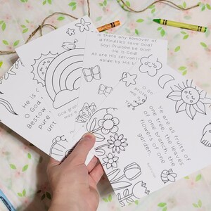 Coloring in Baha'i Prayer Cards/quotation Cards/cards for Children ...