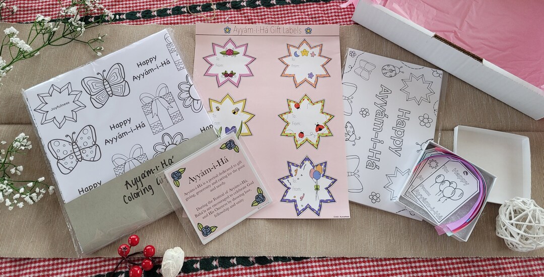 36 Piece Ayyám-i-há Gift Bundle for Children Youth and - Etsy