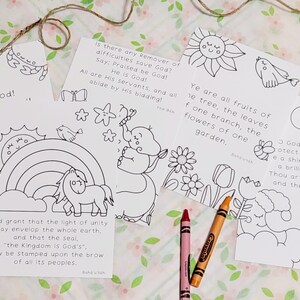 Coloring in Baha'i Prayer Cards/quotation Cards/cards for Children ...