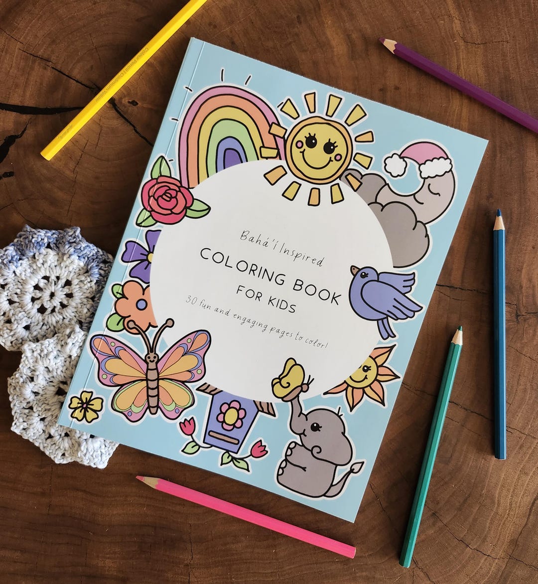 Bahai Children's Coloring Book/bahai Kids/bahai Coloring/bahai Books ...