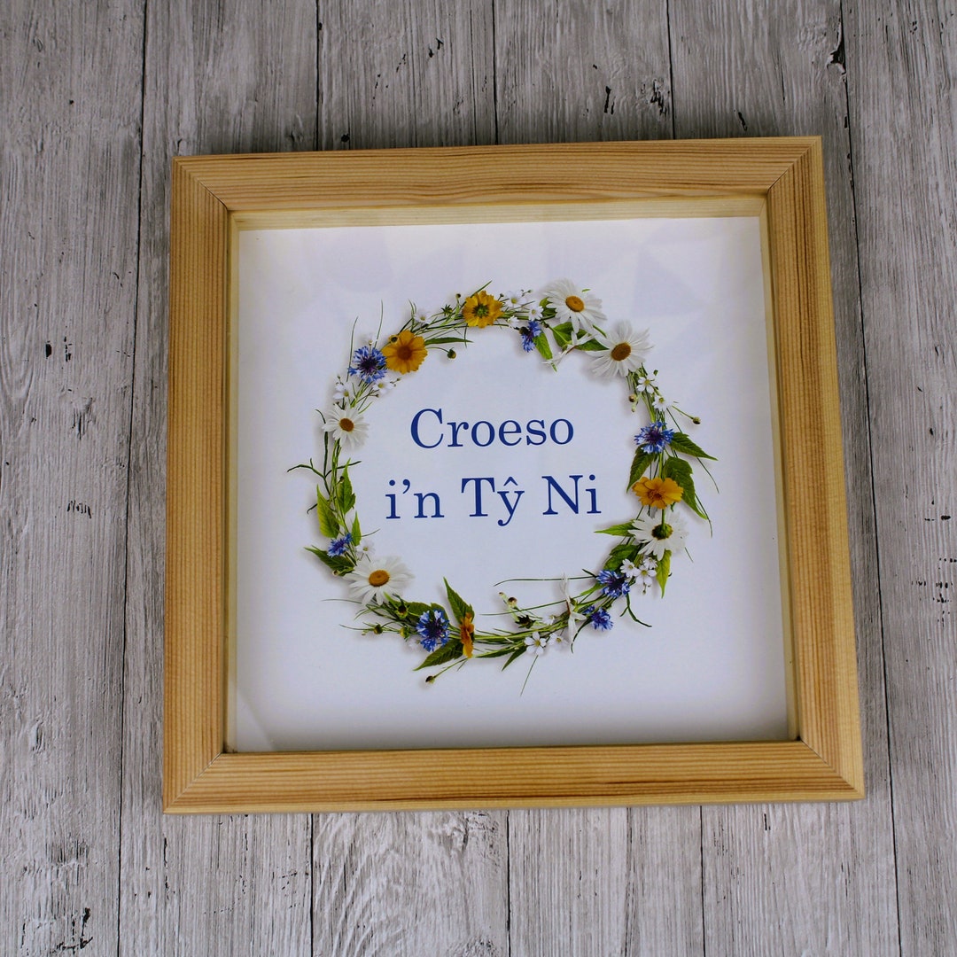 Ffram Croeso i'n Tŷ Ni - Etsy España