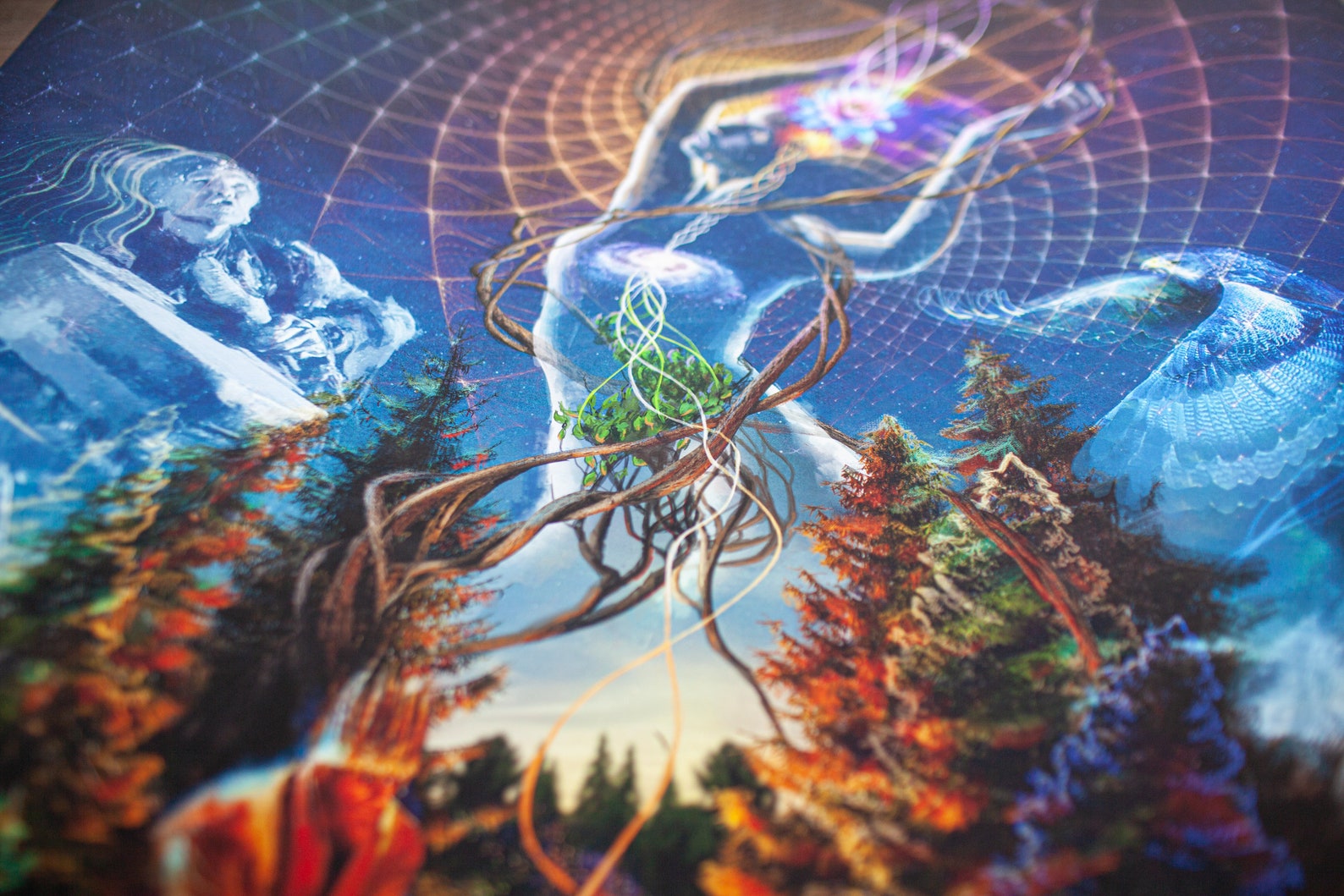 LIMITED EDITION Shaman Fine Art Paper Print vibrations - Etsy